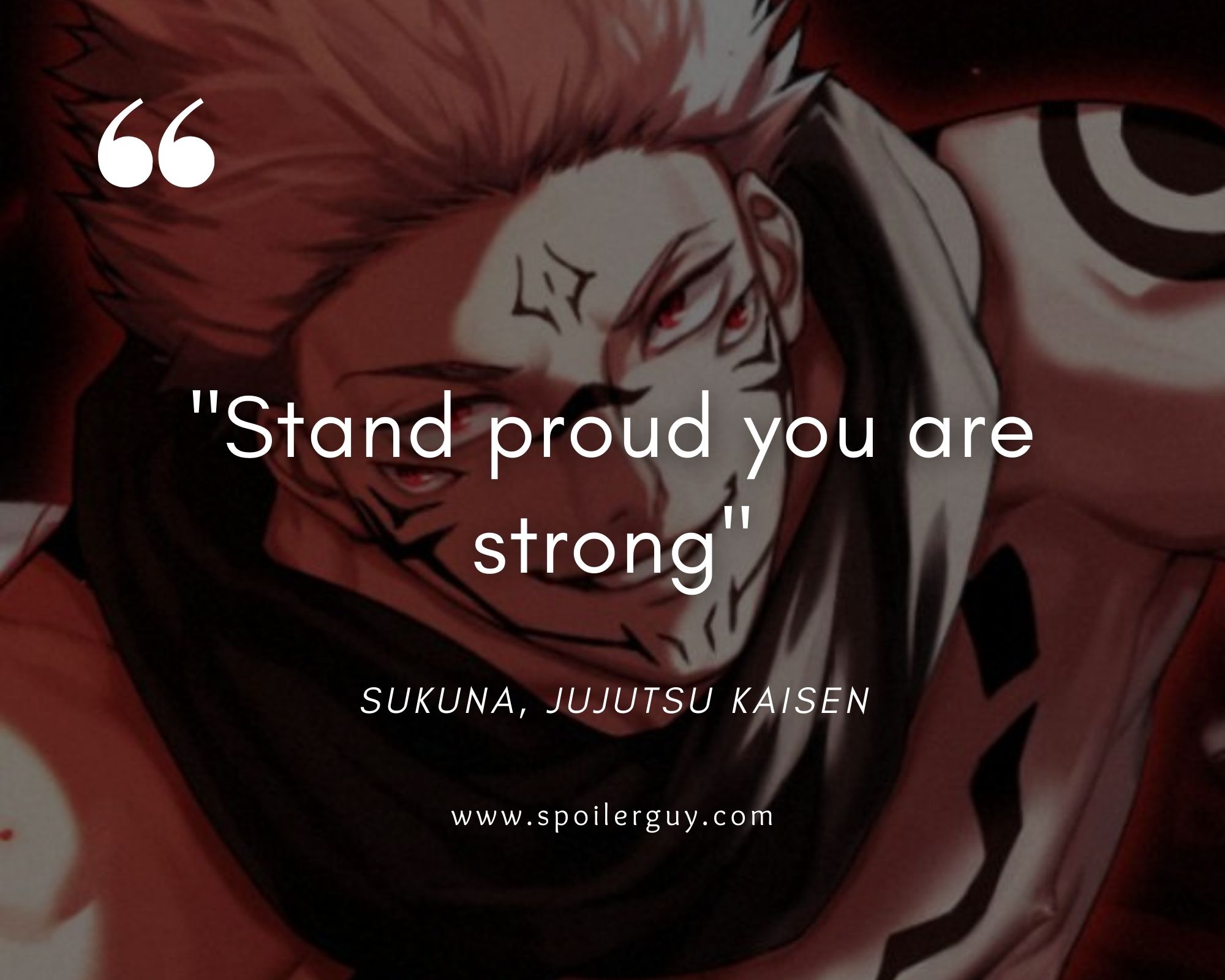 Les meilleures citations de Sukuna de Jujutsu Kaisen que vous aimeriez ...